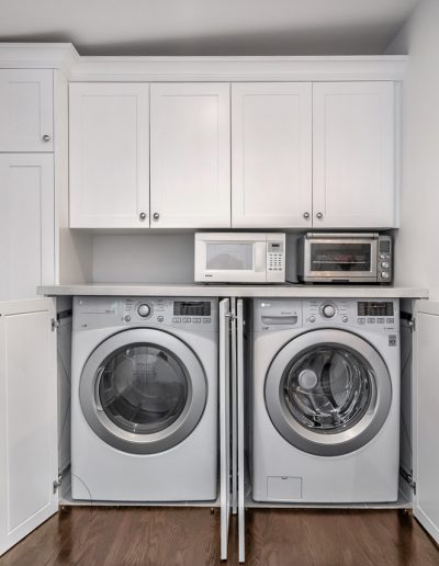 Kitchen Remodeled Studio City with Barn Door Pantry | Eden Builders